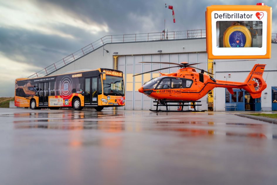Stadtbusse mit Defibrillatoren retten Leben | Busnetz
