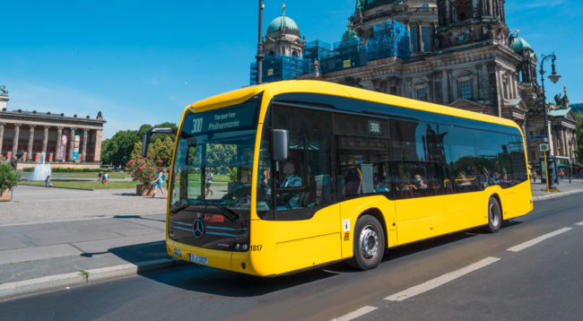 BVG nimmt 100. E-Bus in Betrieb | Busnetz